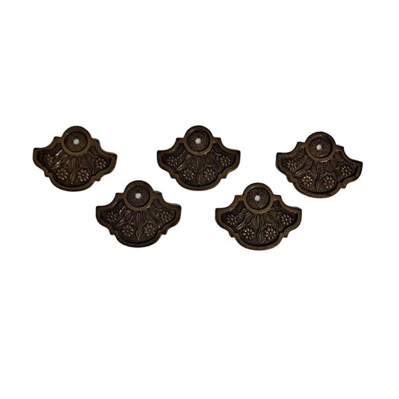 Keeler Brass Company | Office | Vintage Daisy Embossed Backplates ...